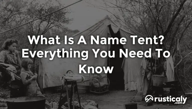 What Is A Name Tent? Here's Everything You Should Know