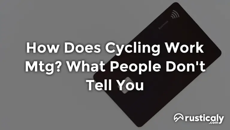 How Does Cycling Work Mtg? (Here's What You Should Know)