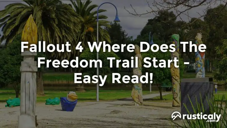 Fallout 4 Where Does The Freedom Trail Start - (Clarified!)