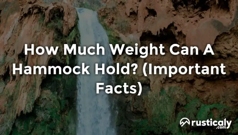 How Much Weight Can A Hammock Hold? (Check This First)