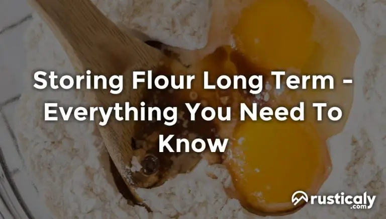 Storing Flour Long Term | Everyone Should Know This!