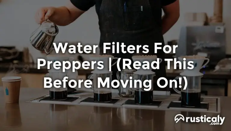 Water Filters For Preppers | (Read This Before Moving On!)