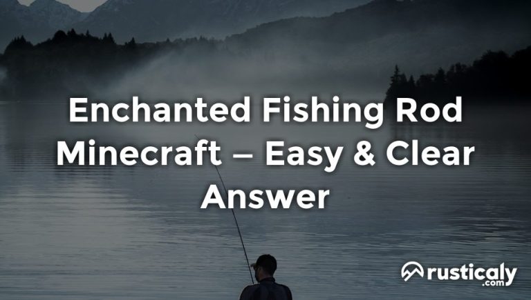 Enchanted Fishing Rod Minecraft > Finally Explained!