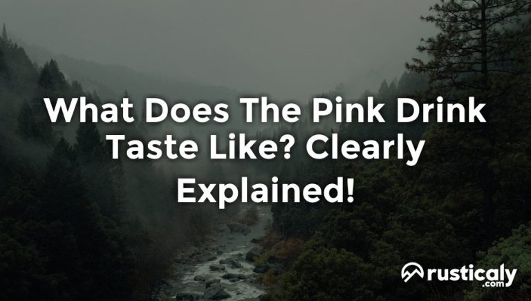 What Does The Pink Drink Taste Like? (Complete Answer)