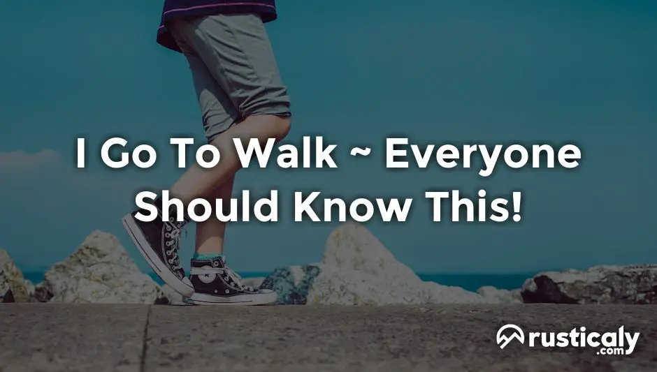 I Go To Walk — Here's What You Should Know About It