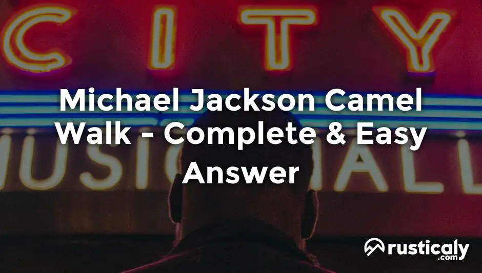 Michael Jackson Camel Walk - Easily Explained Inside!