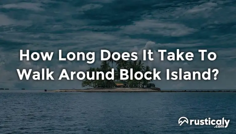 How Long Does It Take To Walk Around Block Island?