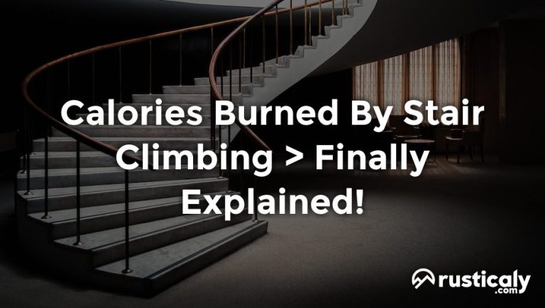Calories Burned By Stair Climbing - Explanation Revealed!