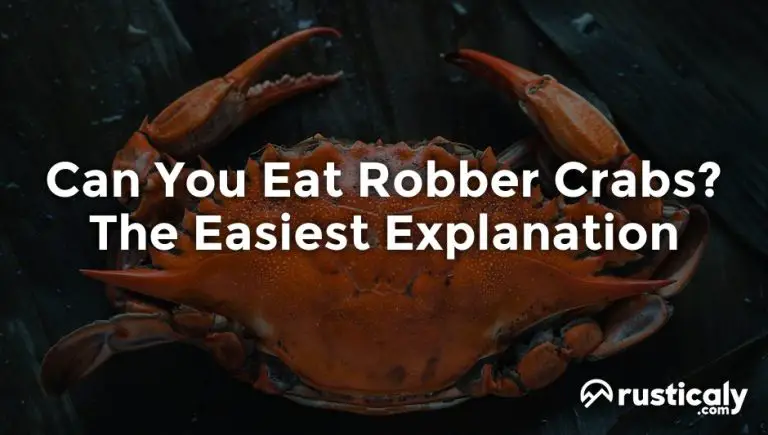 Can You Eat Robber Crabs? (Here's What You Should Know)