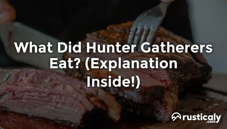 What Did Hunter Gatherers Eat? (Explanation Inside!)