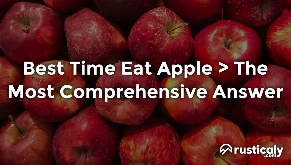 Best Time Eat Apple > Fully Explained Inside! Best Time Eat Apple > Fully Explained Inside!