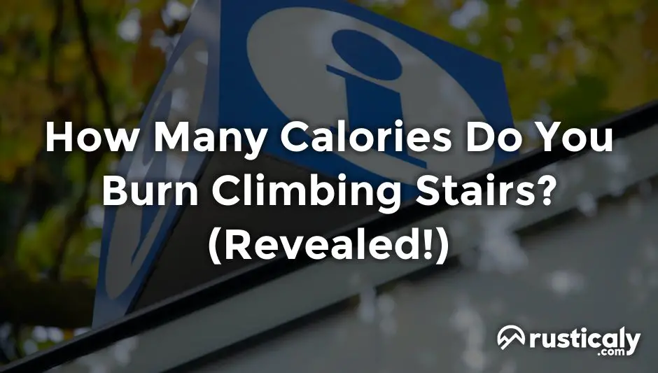 How Many Calories Do You Burn Climbing Stairs? (Quick Read!) How Many Calories Do You Burn Climbing Stairs? (Quick Read!)