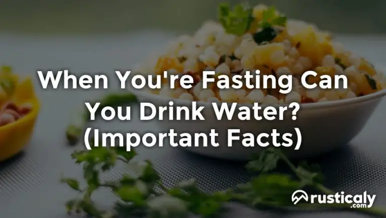 When You're Fasting Can You Drink Water? (Detailed Guide)