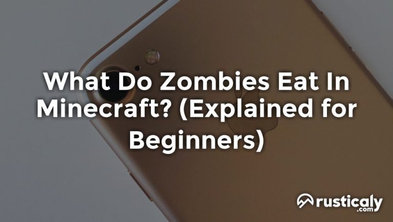 What Do Zombies Eat In Minecraft? (Explanation Revealed!)