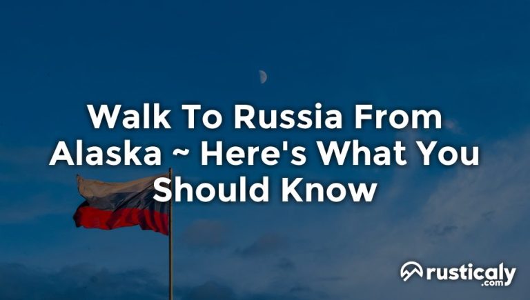 Walk To Russia From Alaska ~ The Easiest Explanation