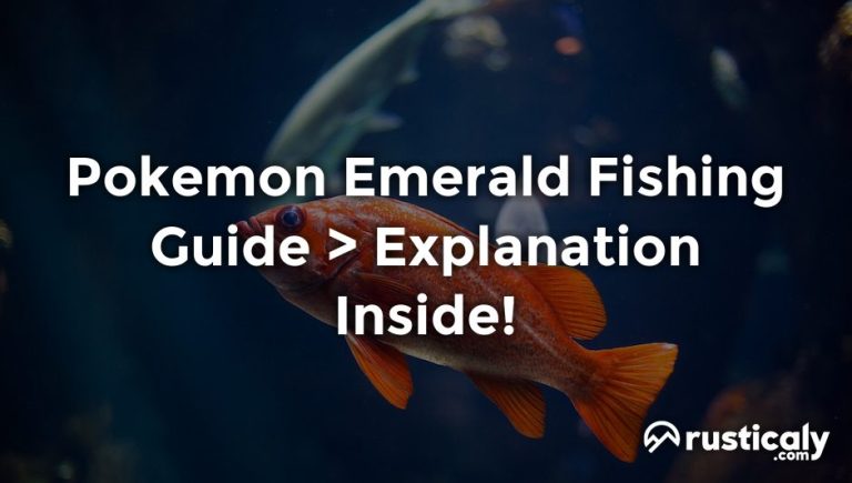 Pokemon Emerald Fishing Guide ~ Read This First!