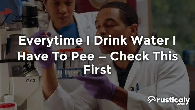 Everytime I Drink Water I Have To Pee | Answer Inside!