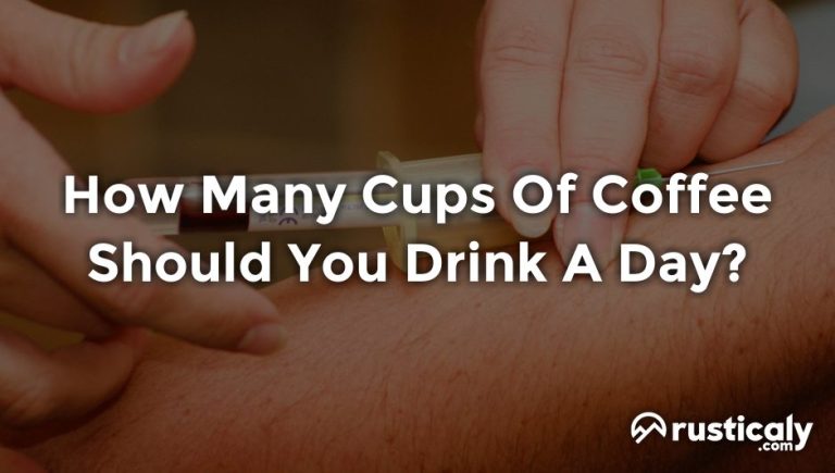 How Many Cups Of Coffee Should You Drink A Day?