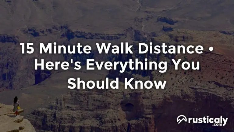 15 Minute Walk Distance | You Should Absolutely Know This!
