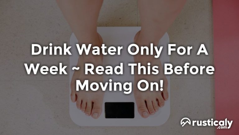 Drink Water Only For A Week — Here's What People Don't Know