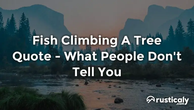 Fish Climbing A Tree Quote > Easily Explained Inside!