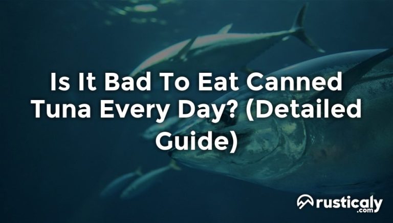 Is It Bad To Eat Canned Tuna Every Day? (Answer Inside!)