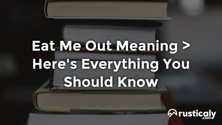 Eat Me Out Meaning ~ Here's Everything You Should Know